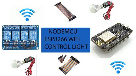Wifi Light Control Home Automation Nodemcu Esp8266 In Hindi Part 1 Youtube