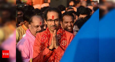 Uddhav Thackeray To Visit Ayodhya On March 7 India News Times Of India