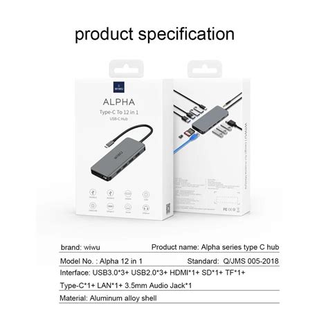 Wiwu Alpha 12 In 1 Type C Hub Price In Pakistan