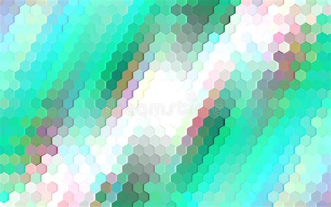 Abstract Colorful Hexagon Background Abstract Colored Hexagons Colorful Hex Pixelated Pattern