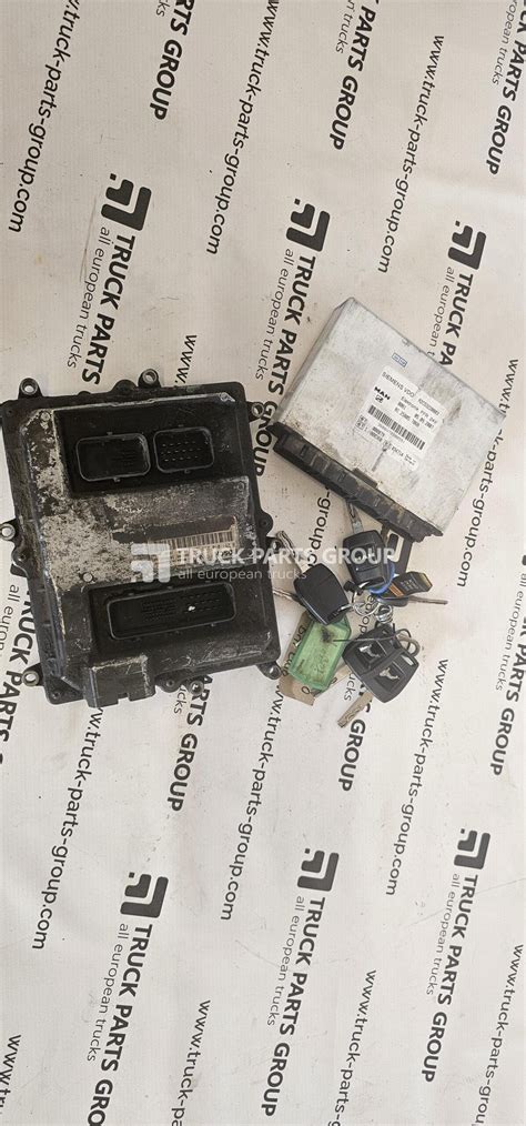 Man Tga Tgx Ignition Set Bosch 0281010255 Ffr Chip Key Euro3