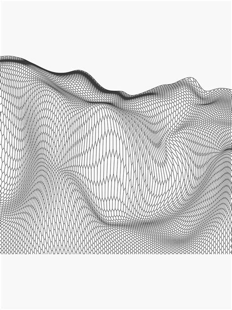 Abstract Wireframe Landscape Background Cyberspace Grid D Technology Wireframe Illustration