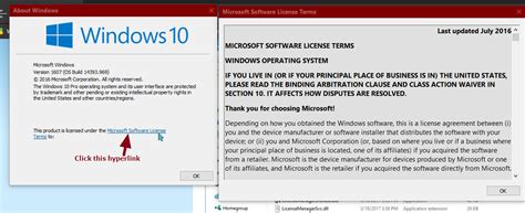 Find Microsoft End User License Agreement Eula In Windows 10 Tutorials