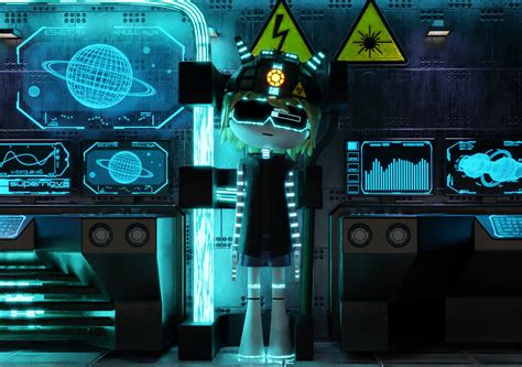 Robot In Lab Scene I Mad Cgtrader