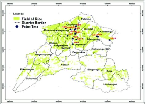 Spatial Distribution Of Validation Test Points Download Scientific