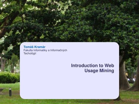 Ppt Introduction To Web Usage Mining Powerpoint Presentation Free Download Id 4900470