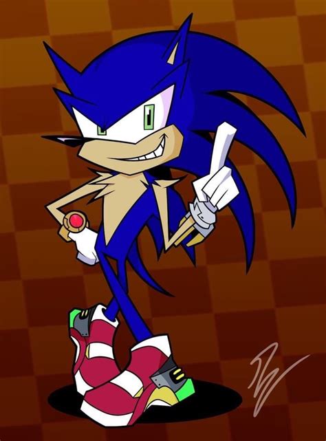 Sonic In Invader Zim By Alphaspiderbat On Deviantart