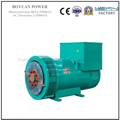 Three Phase Electric Brushless Synchronous Generator Electric Generator And Alternator