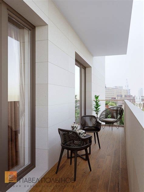 Фото терасса из проекта «Дизайн четырехкомнатной квартиры в стиле Ар деко ЖК Привилегия 172 кв