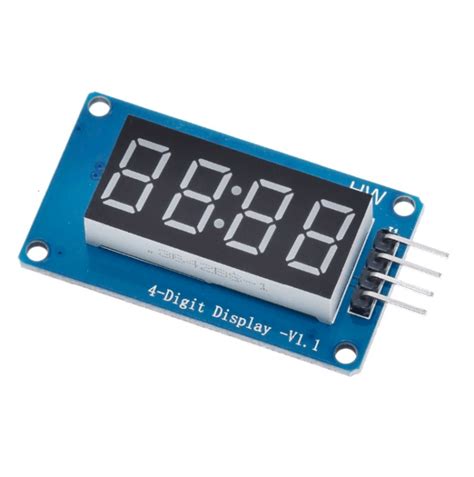 Módulo Display 4 Dígitos 7 Segmentos Tm1637 Instituto Digital