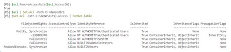 How To Use Get Acl And Set Acl Cmdlets When Managing Ntfs Permissions