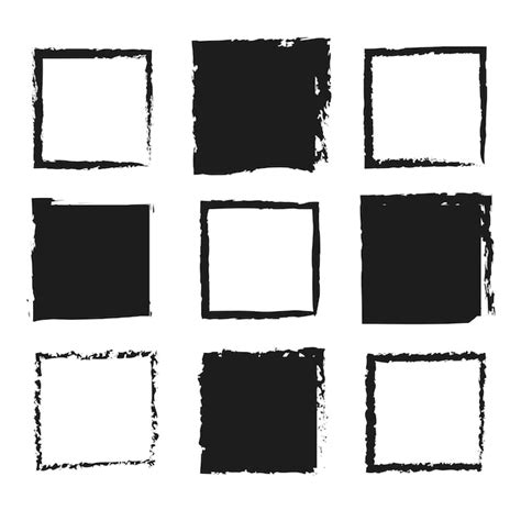 Grunge Edges Collection Vectors And Illustrations For Free Download