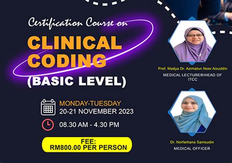 Kursus Certification Course On Clinical Coding Basic Level Siri 3