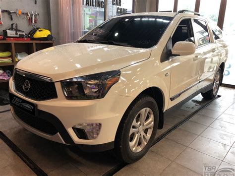 연신내 불광동 네비매립 블랙박스 썬팅 코란도스포츠 작업기~ 네이버 블로그