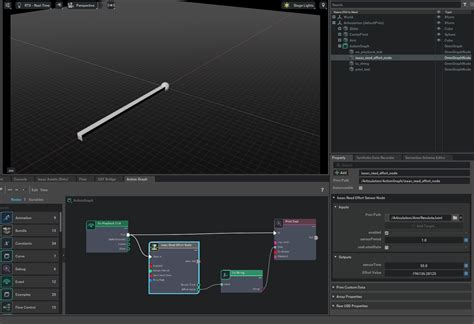 OmniGraph Effort Sensor Node Isaac Sim Documentation
