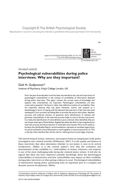 Psychological Vulnerabilities Reading Reproduction In Any Form Including The Internet Is