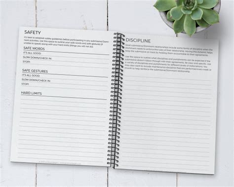 The Personalized Submissive Planner Kinky Ink Press
