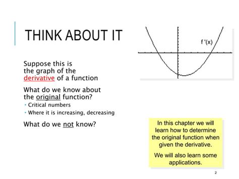 Antidifferentiation Ppt