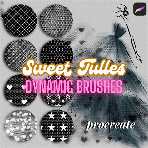 Sweet Tulles Procreate Brushes Nhoo Matthews