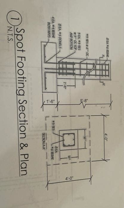 Solved Problems SPOT FOOTING PIER Determine The Amount Chegg Com