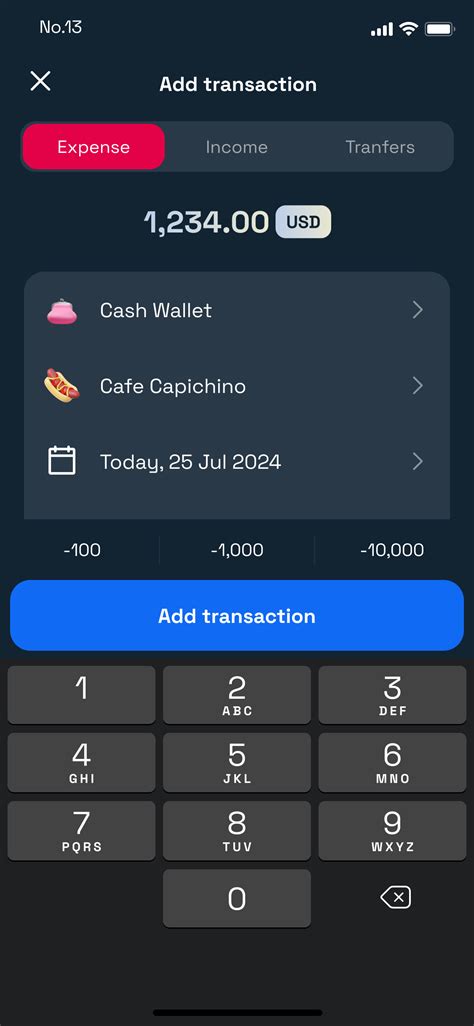 Money Tracking React Native Cli App Template By Thirteendev Codecanyon