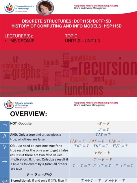 Unit1 2 Unit1 3 Pdf If And Only If Theoretical Computer Science