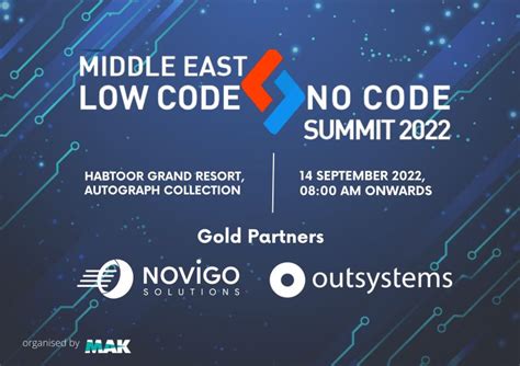 Novigo Solutions On Linkedin Outsystems Mak Lowcodenocode Outsystems Outsystemspartner