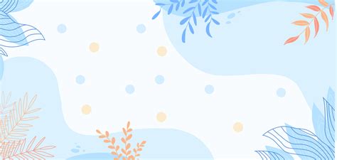 植物手绘扁平背景图片 植物手绘扁平背景素材图片 千库网
