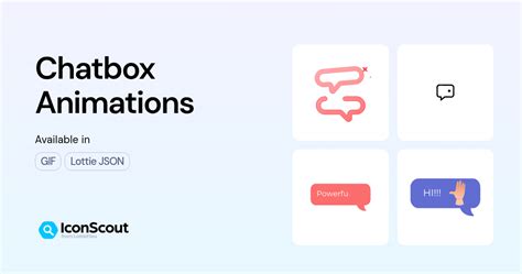 Chatbox Animations Free Download In  Lottie Json