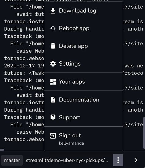 How To Reboot Streamlit App Using Streamlit Streamlit