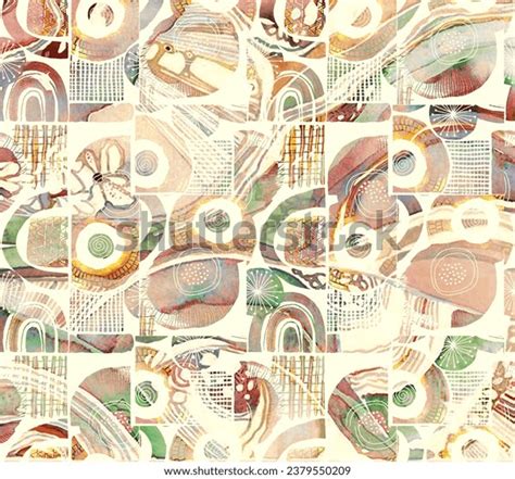 Textile Geometric Pattern Background Design Allover Stock Illustration 2379550209 Shutterstock