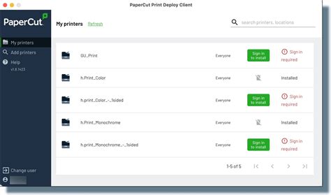 Installing The Papercut Print Client University Information Services Georgetown University