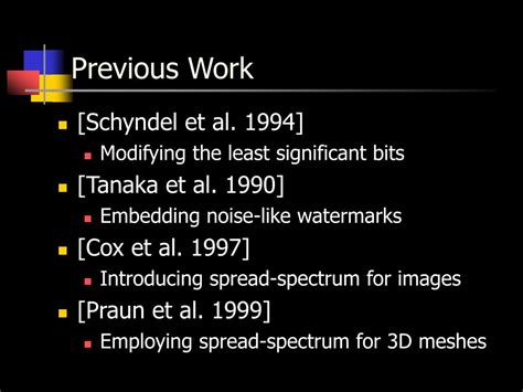 Ppt Robust Motion Watermarking Based On Multiresolution Analysis