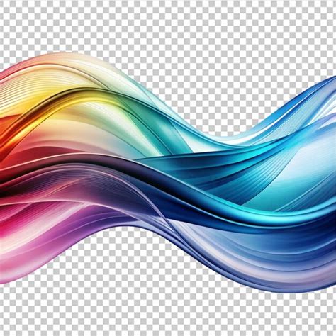Abstract Waves Fluid Dynamics Premium Ai Generated Psd