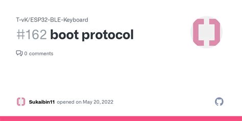 Boot Protocol Issue T VK ESP BLE Keyboard GitHub