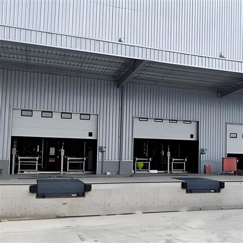 Electrical Stationary Fixed Pit Hinged Lip Dock Ramp For Warehouse Loading Bay Dock Leveler