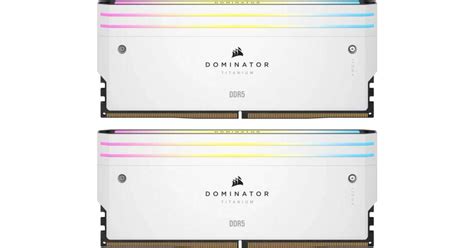Corsair 32gb Ddr5 6000mhz Kit 2x16gb Dominator Titanium Rgb White Pepita Hu