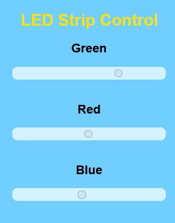 Controlling Ledstrip Using Wifi General Guidance Arduino Forum
