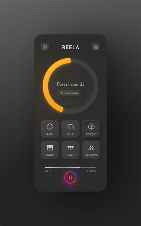 my first creation in neumorphism style feedback welcomed r figmadesign