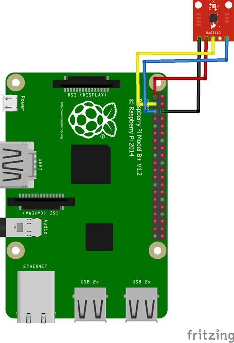 Raspberry Pi MAG Magnetometer Example