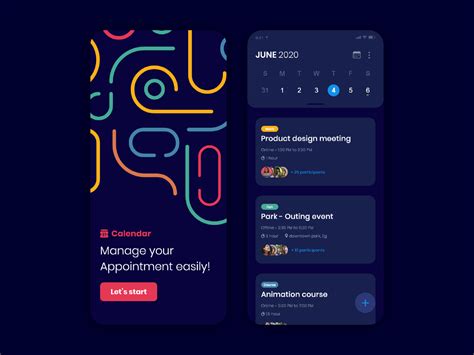 Calendar Dark Mode By Andrewj