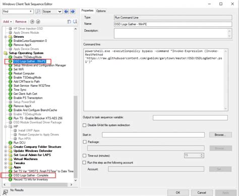 Task Sequence Troubleshooting Log Gather Garytown Configmgr Blog