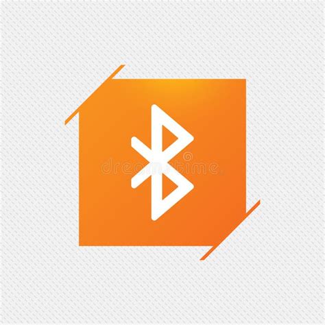 Bluetooth Sign Icon Mobile Network Symbol Editorial Image