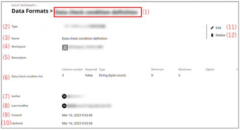 Official Data Formats