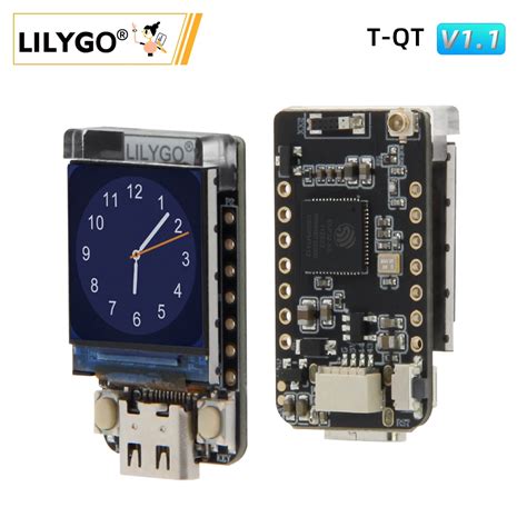 Lilygo T Qt V1 1 Esp32 S3 Gc9107 0 85 Inch Lcd Display Module Development Board Wifi Bluetooth