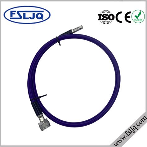 High Frequency Cable Assembly N Female To Sma Female Rf Coaxial Cable 18g Cable Assembly China