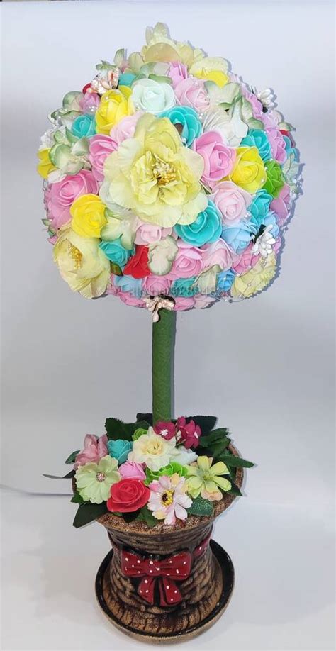 Дърво с цветя Друго ръчна изработка Ръчно изработени Дърво от нежни цветя подходящ под