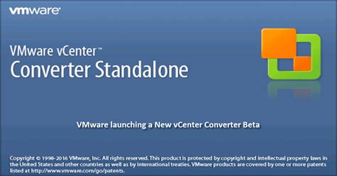 Vmware Launching A New Vcenter Converter Beta