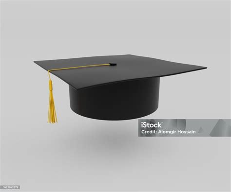 대학 모자 졸업 모자 박격포 보드 교육 학위 수여식 개념 3d 아이콘 최소 3d 렌더링 일러스트레이션 모자 모자류에 대한 스톡 사진 및 기타 이미지 Istock