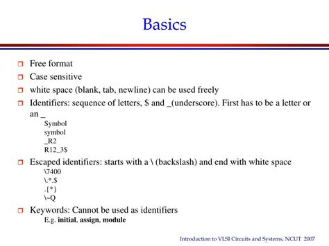 Ppt Chapter 10 System Specifications Using Verilog Hdl Powerpoint